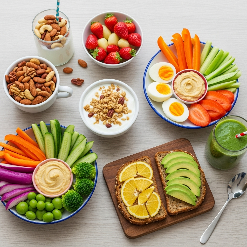 Lanches Saudáveis e Práticos: 15 Opções Nutritivas para o Dia a Dia ...